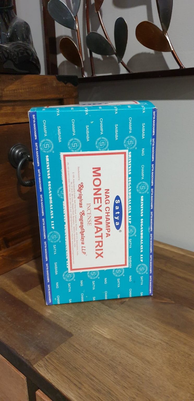 INCENSE STICKS – SATYA Money Matrix – My Magick Cauldron