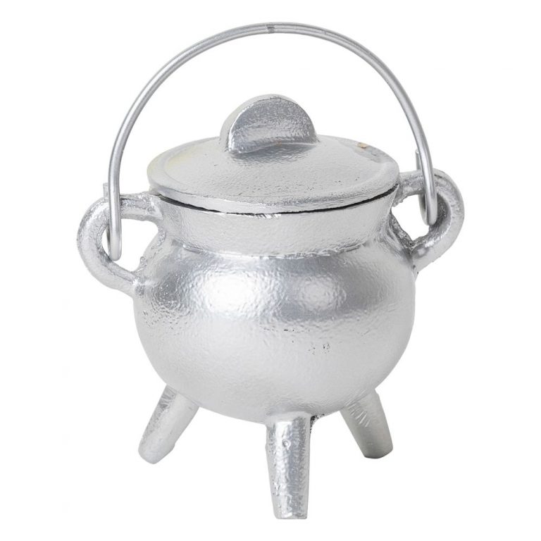 MINI SILVER CAULDRON – Aluminium – My Magick Cauldron