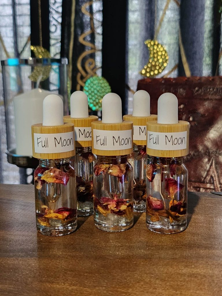 FULL MOON Ritual Oil – My Magick Cauldron